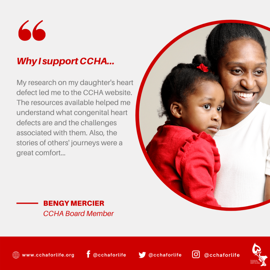 Bengy Mercier - Canadian Congenital Heart Alliance